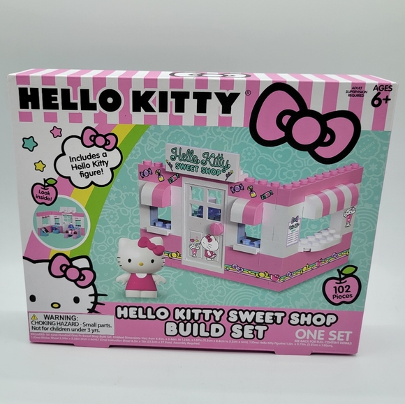 Hello Kitty | Toys | New Hello Kitty Sweet Shop Build Set Figure | Poshmark